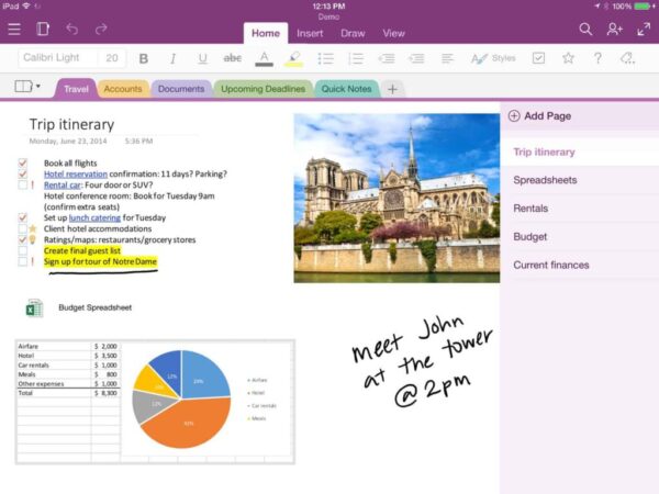 Cách sử dụng OneNote chi tiết cho người mới | Mstar Corp