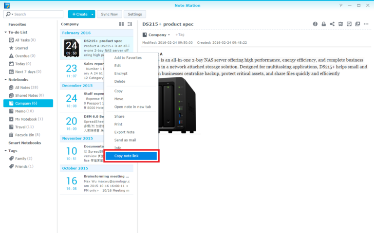 Note Station là gì? 5 tính năng trong giúp tăng năng xuất | Mstar Corp