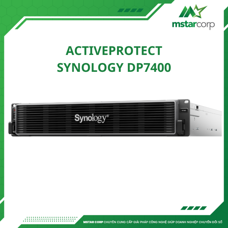 Thiết bị Synology ActiveProtect DP7400 chính hãng|Mstar Corp