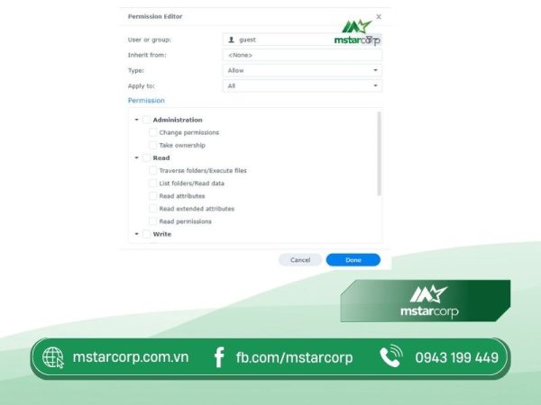 Các bước tạo và phân quyền User/Group trên NAS Synology - Giải thích phân quyền trên NAS ...