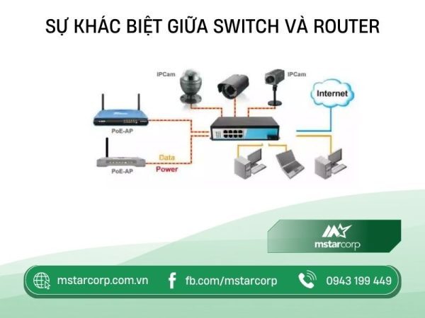 Switch là gì? Vai trò và 2 cách phân loại thiết bị Switch