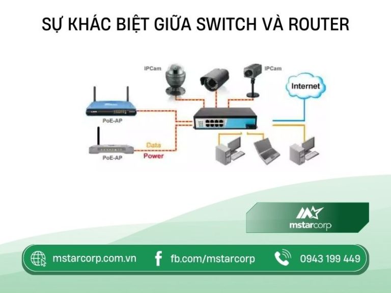 Switch là gì? Vai trò và 2 cách phân loại thiết bị Switch
