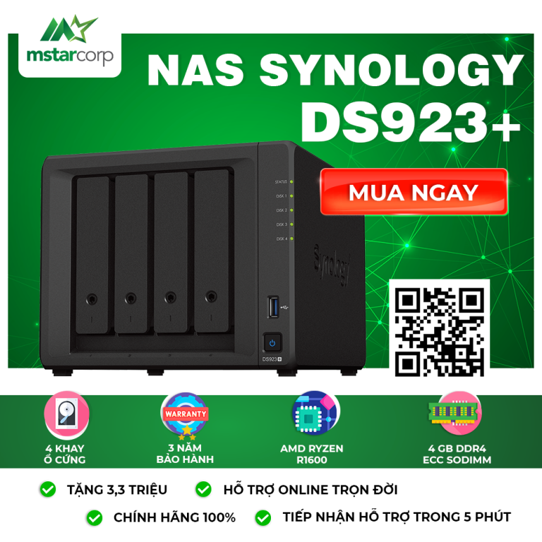 Hướng dẫn cài đặt Nas Synology chi tiết cho người mới: cách lắp đặt và các thao tác trên Nas ...