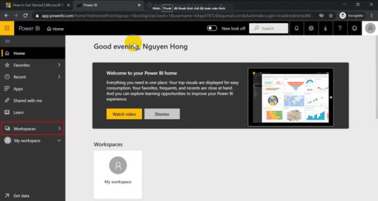 Tạo Tài Khoản Power BI: Hướng Dẫn Chi Tiết Cho Người Mới Bắt Đầu